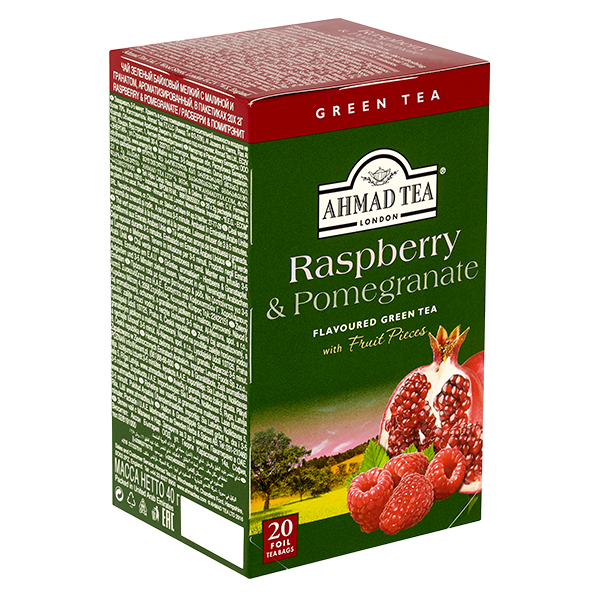 Ahmad Tea | Raspberry & Pomegranate | 20 alu sáčkov - Ahmad Tea - Oficiálny obchod