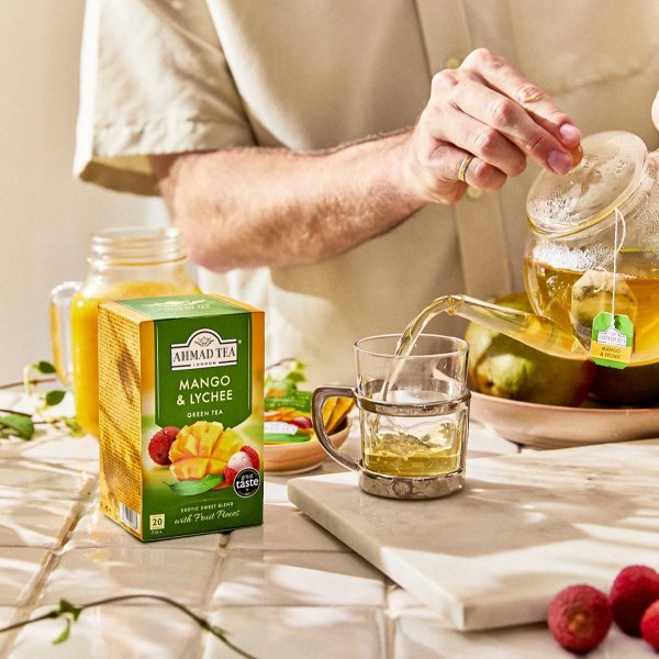 Mango & Lychee | 20 alu vrecúšok - Ahmad Tea - Oficiálny obchod