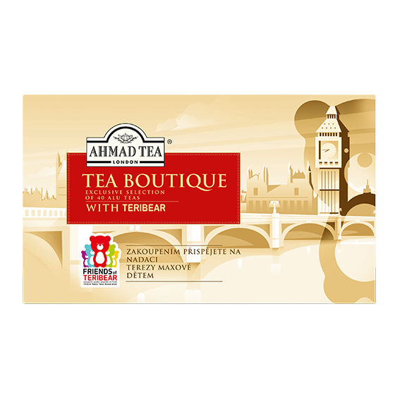 Tea Boutique With Teribear | 40 alu sáčkov - Ahmad Tea - Oficiálny obchod